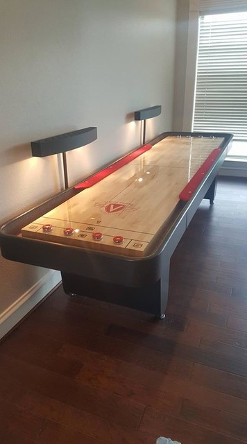 Classic Cushion 12' Shuffleboard Table by Venture Games - Transitional ...