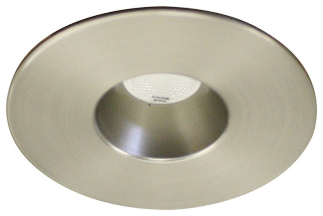 WAC Lighting LEDme 12V Miniature Recessed Task Light in Brushed Nickel ...
