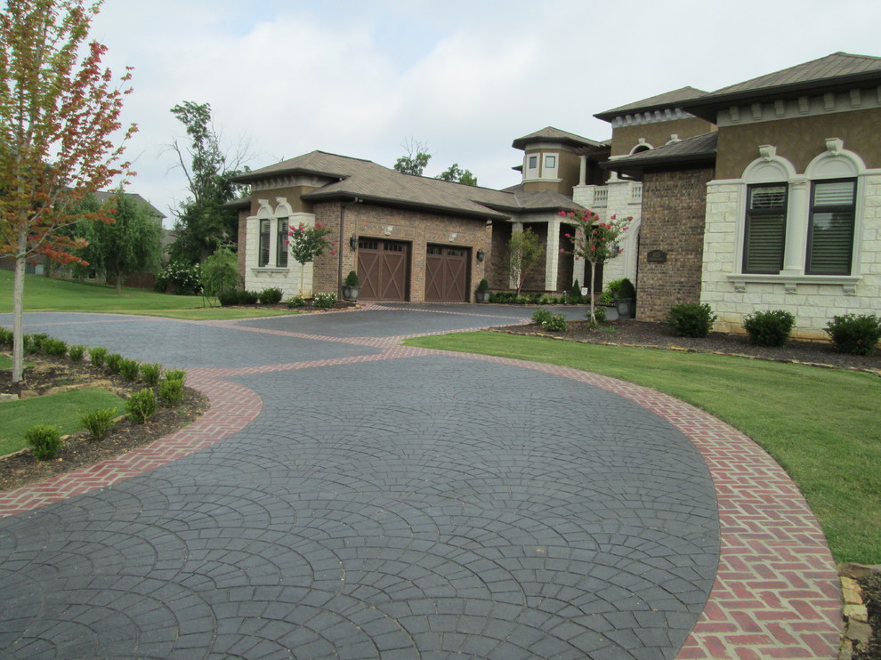 Rustic Stamped Concrete Patios, Pool Decks and Hardscapes - Rustic ...