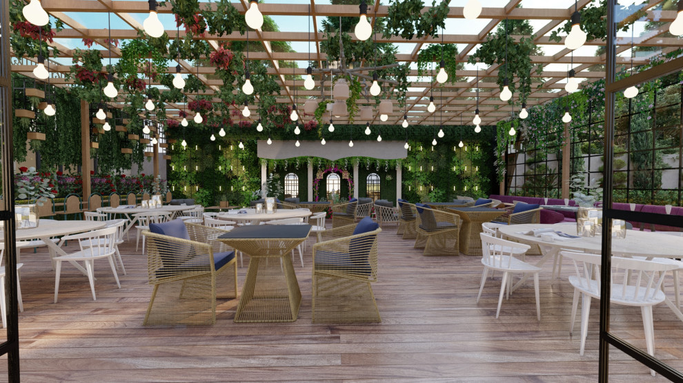 Eclectic Restaurant Design at Stanmore - Eclectic - Dining Room ...