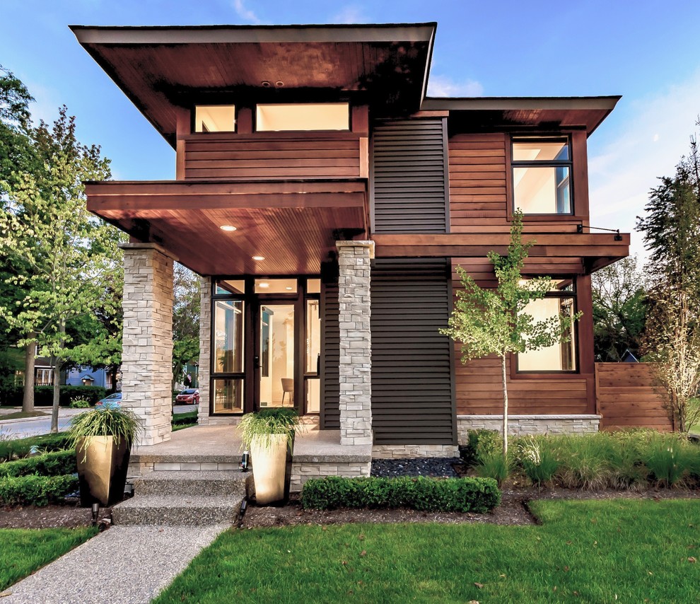 urban infill homes - Contemporary - Exterior - Detroit - by kevin akey ...