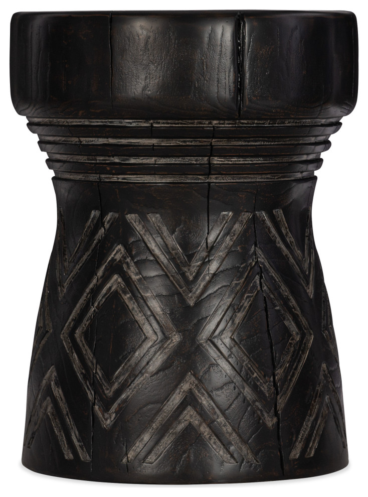 Commerce and Market Carved Stump Side Table - Scandinavian - Side ...