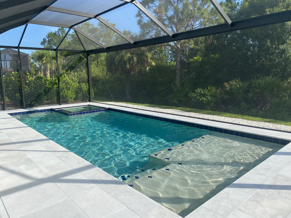 Pool Cage - Picture Window - Pool - Tampa - by Innotech Construction ...