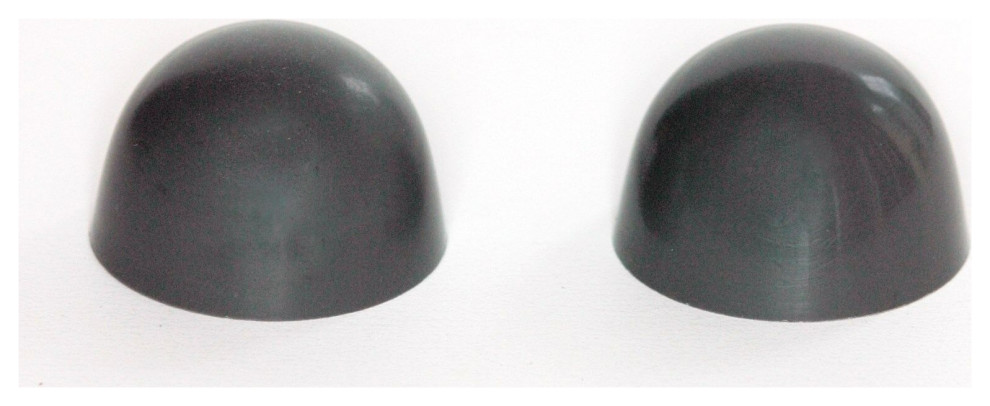 Kohler Color Replacement Plastic Toilet Bolt Caps - Set 2 - Thunder ...