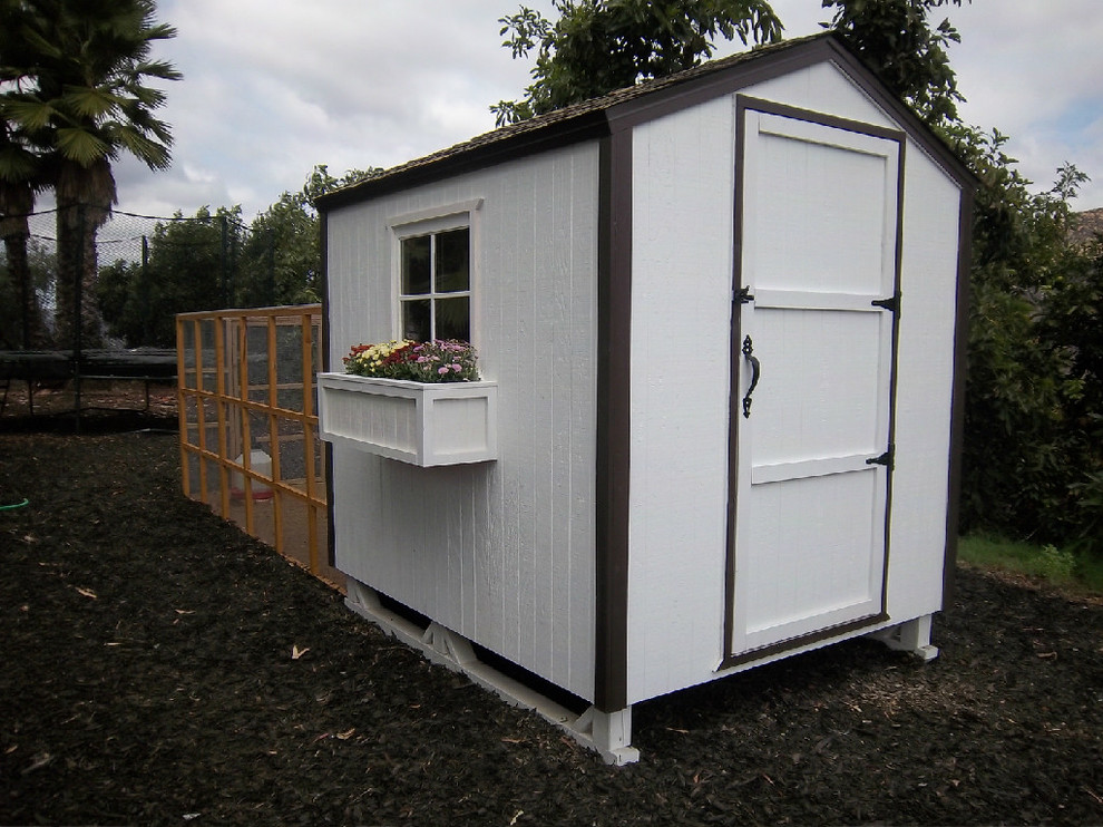 Celebrity Chicken Coop - Traditional - San Diego - by IB Crazy Coops ...