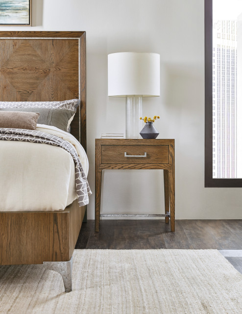 Chapman Leg Nightstand - Transitional - Nightstands And Bedside Tables ...