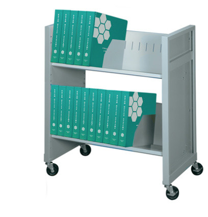 Mini File Cart, 2 Letter/Legal Size Shelves - Contemporary - Office ...