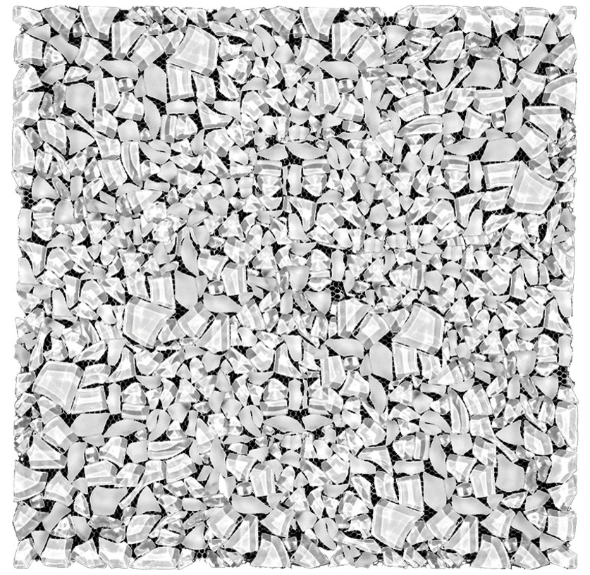 Diamond Tile, 11.8x11.8" - Contemporary - Mosaic Tile - by PARMA HOME ...