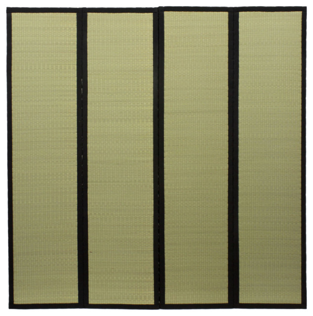 6' Folding Tatami Mat - Asian - Screens And Room Dividers - by Red ...