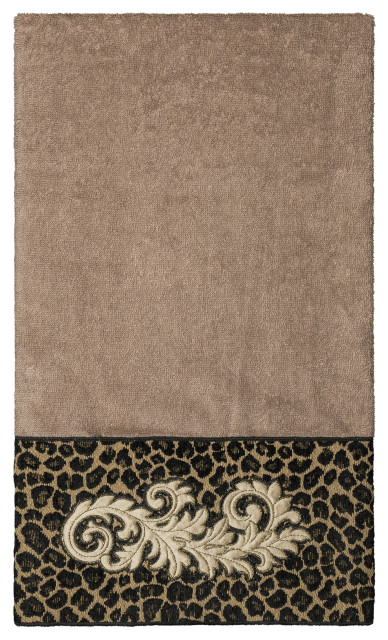 Linum Home Textiles Turkish Cotton April Embellished Bath Towel - Bath ...