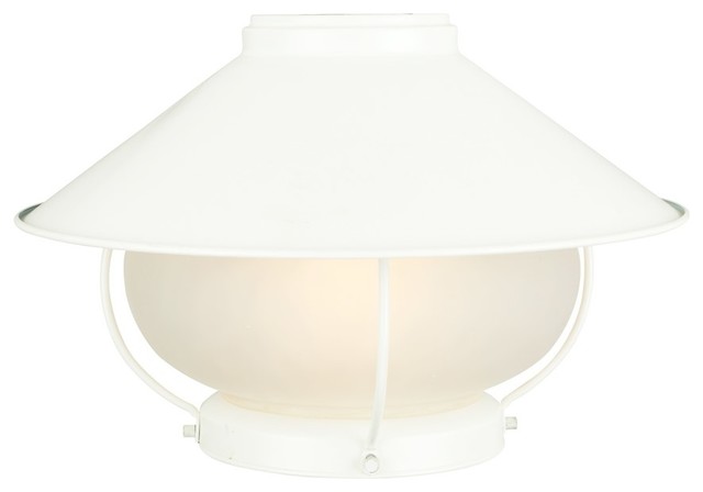 Craftmade Outdoor Bowl Light Kit, Frost Glass - Beach Style - Ceiling ...