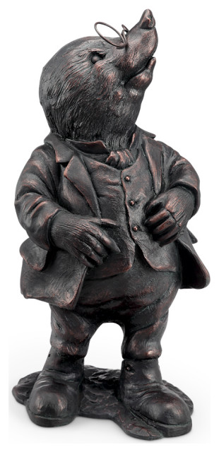 Top Of The Morning Garden Sculpture Mole - Eclectic - Garden Statues ...