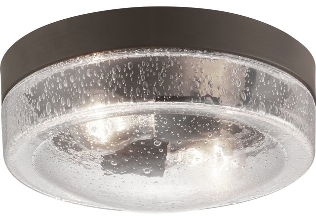 Weldon Collection 2-Light Flush Mount - Transitional - Flush-mount ...