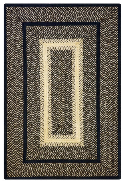 Homespice Decor Manchester Jute Braided Rug 27x45" Rectangular ...