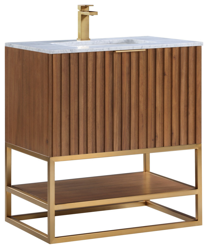 Terra 30" Bathroom Vanity - Contemporary - Bathroom Vanities And Sink ...