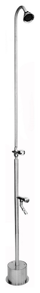 Free Standing ADA Compliant Shower with Foot Shower - Contemporary ...