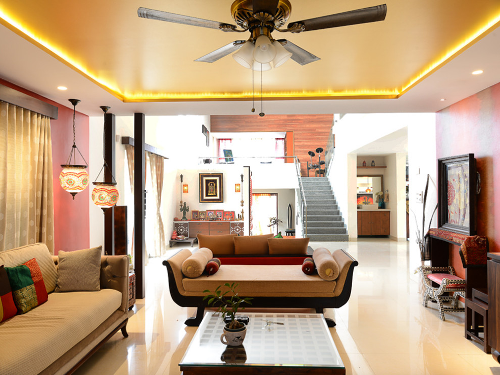 Indian Ethnic Villa - Indian - Hyderabad - by iiistudio-Infinite Ideas ...