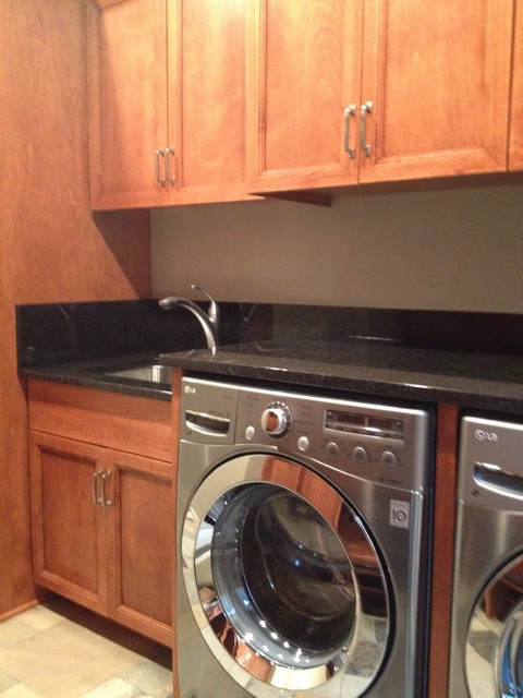 Laundry room/mudroom conversion - Transitional - Laundry Room - Chicago ...