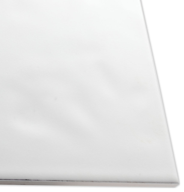 Berta Blanco Ceramic Wall Tile Sample - Traditional - Tile - by Merola ...