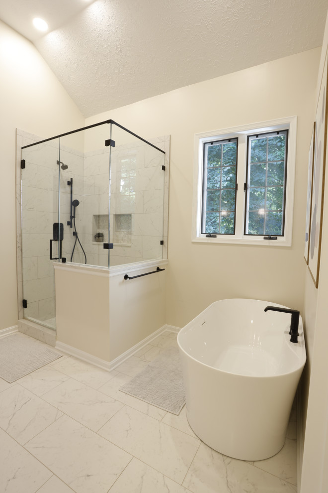 Primary Bath Transformation - Modern - Bathroom - Cleveland - by Dover ...