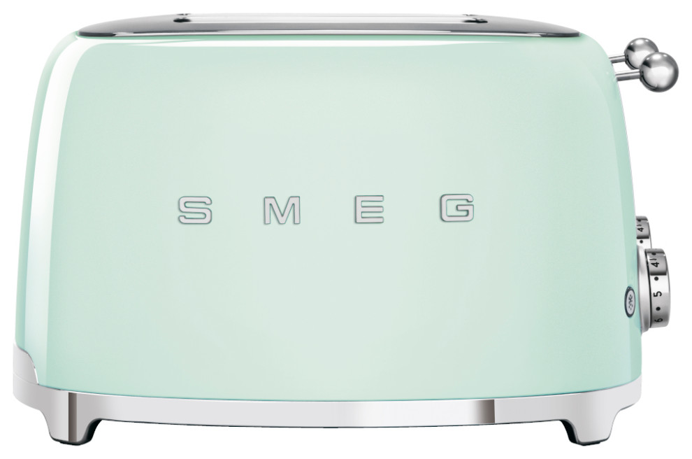 Smeg 50s Retro Line Pastel Green 4x4 Slot Toaster - Transitional ...