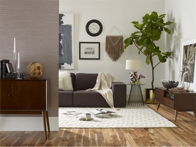 Adore Decor Brookline 2 Door Storage Cabinet Walnut Brown - Midcentury - Accent Chests And ...