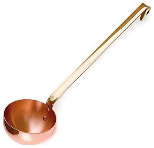 Mauviel Copper Ladle with Pouring Rim, 3.5-Inches - Modern - Ladles - by La Cuisine ...