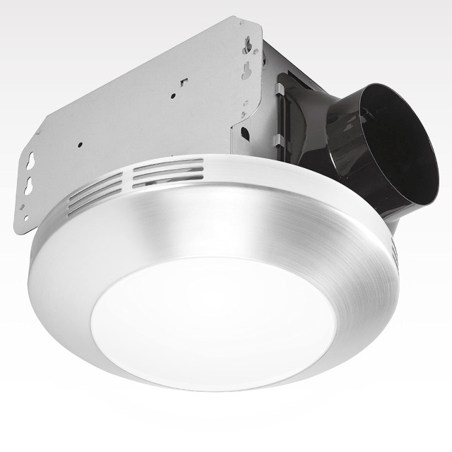 7105-07 Bathroom Fan With LED Light Ceiling Mount Exhaust Ventilation ...