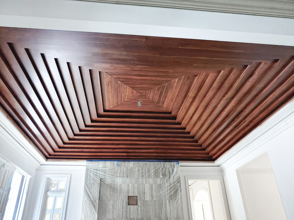 Black Walnut Ceiling - Jacksonville - by Bold City Builders | Houzz