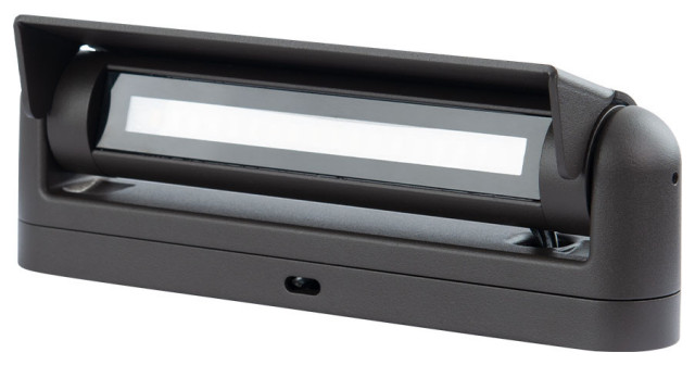 Linear LED Landscape Linear Path Light, Black on Aluminum ...