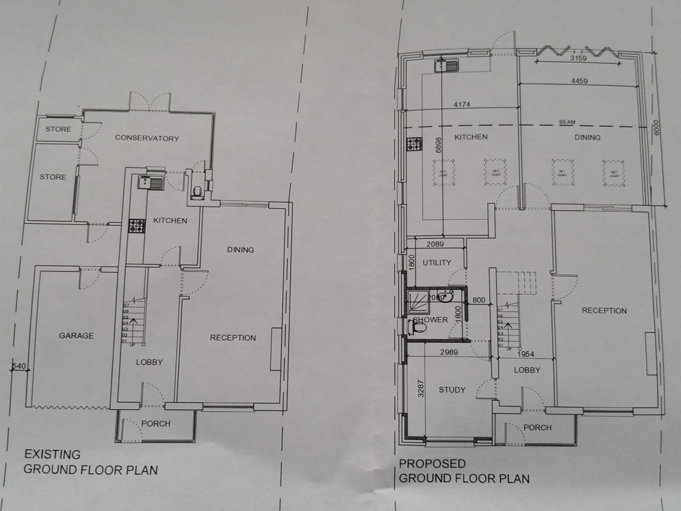 Wrap around ground floor extension floorplan - ideas and suggestions p ...