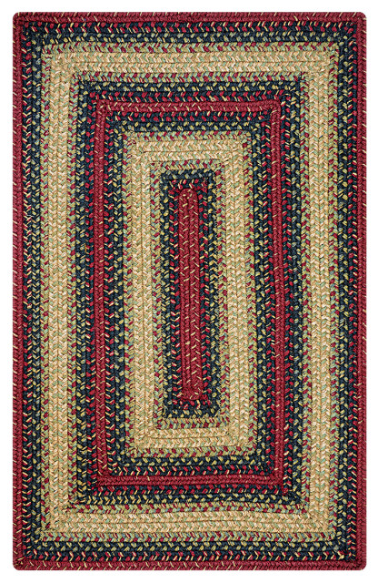 Homespice Decor Highland Jute Braided Rug 27x45" Rectangular ...
