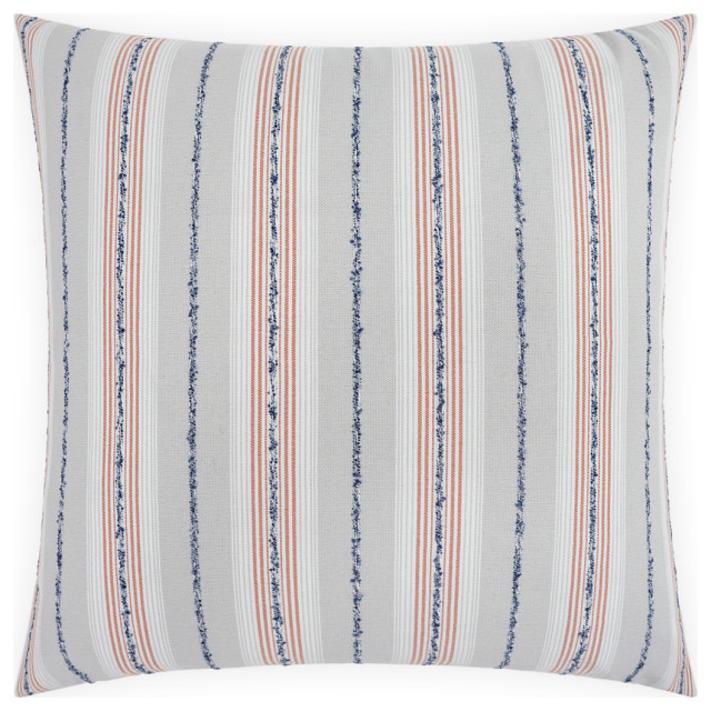Outdoor Sunkist Pillow - Coral, 22" x 22" - Contemporary - Outdoor ...