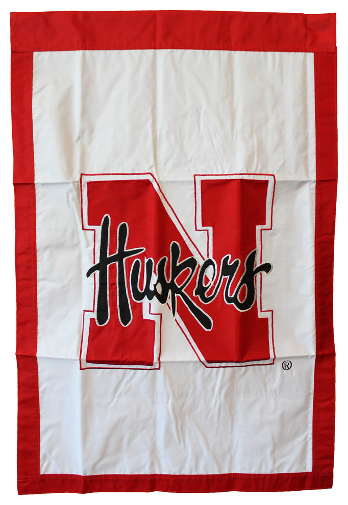 University of Nebraska, 28"x44" 2-sided NCAA Banner - Traditional ...