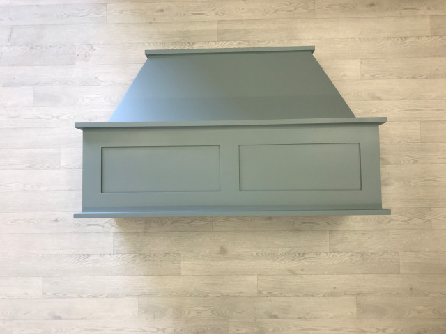 Traditional Shaker Cooker Hood with Canopy & Recirculating Extractor ...