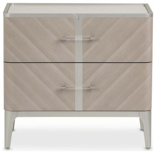 AICO Furniture Lanterna 8 Piece King Bedroom Set - Contemporary ...