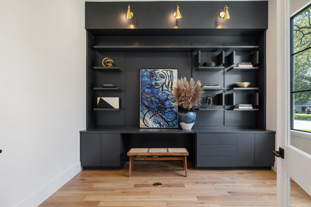 Modern New Build Interior Design - Contemporary - Home Office - Houston ...