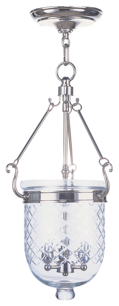 LIVEX Lighting 5073-02 Jefferson 3-Light Pendant Light - Traditional ... LIVEX Lighting 5073-02 Jefferson 3-Light Pendant Light - Traditional ...