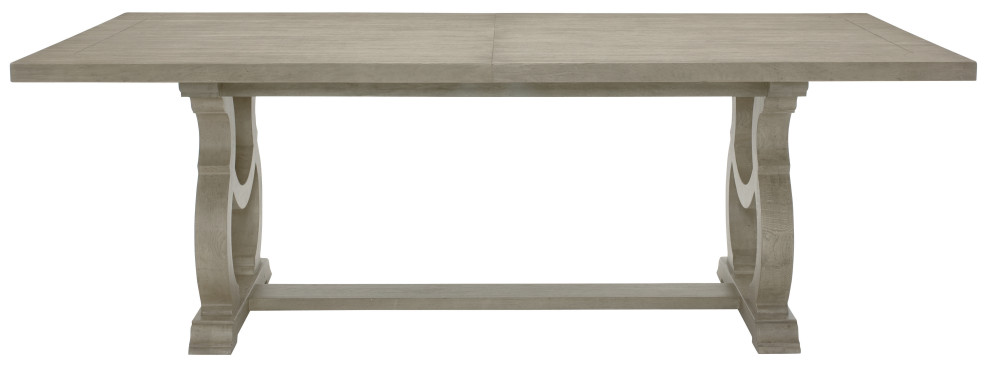Bernhardt Marquesa Dining Table, Gray Cashmere Finish - Traditional - Dining Tables - by QFD ...
