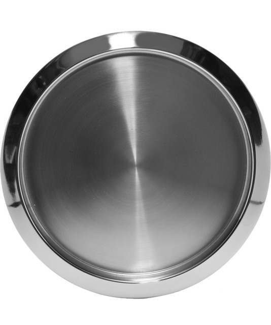 Stainless Steel Round 16" Tray - Serving Trays - by Mr. Ice Bucket | Houzz