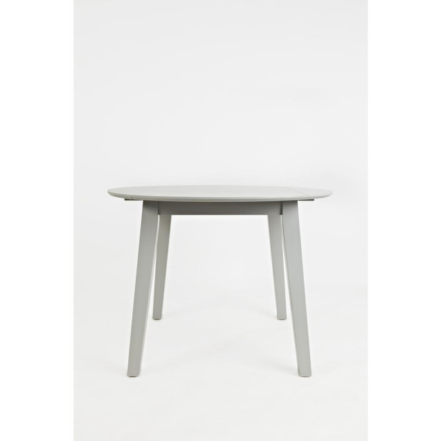 Simplicity Round Dropleaf Table - Dove - Transitional - Dining Tables ...