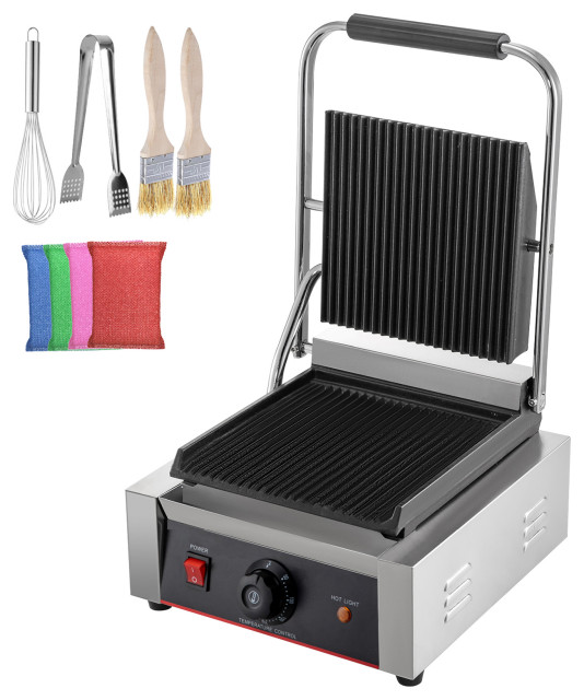 VEVOR Sandwich Bread Toaster Press Maker Electric Bread Grill 1800W ...