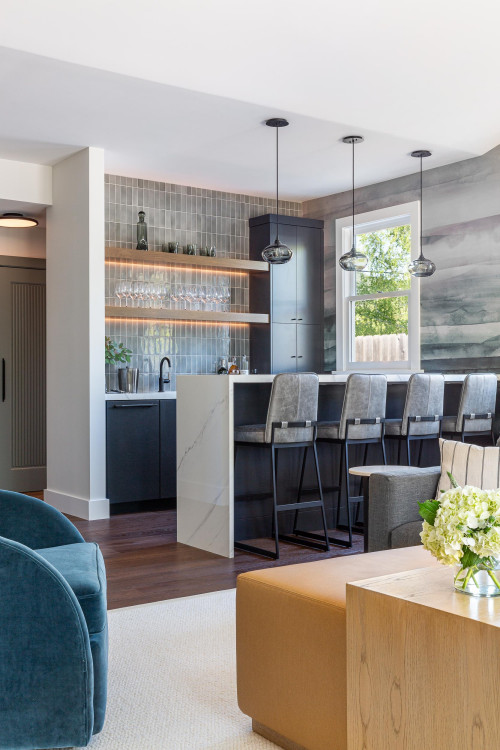 58+ Bar Backsplash ( ELEGANT & STYLISH ) - Home Bar Tile Designs