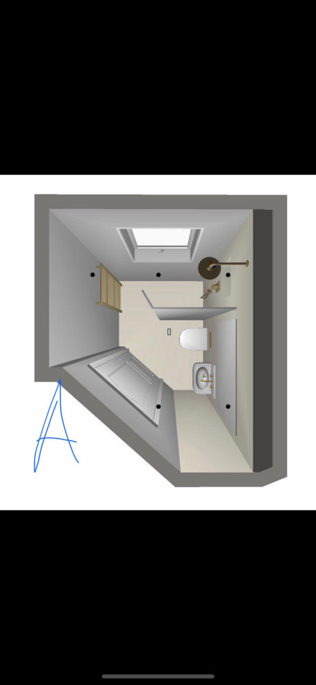 shower room layout | Houzz UK