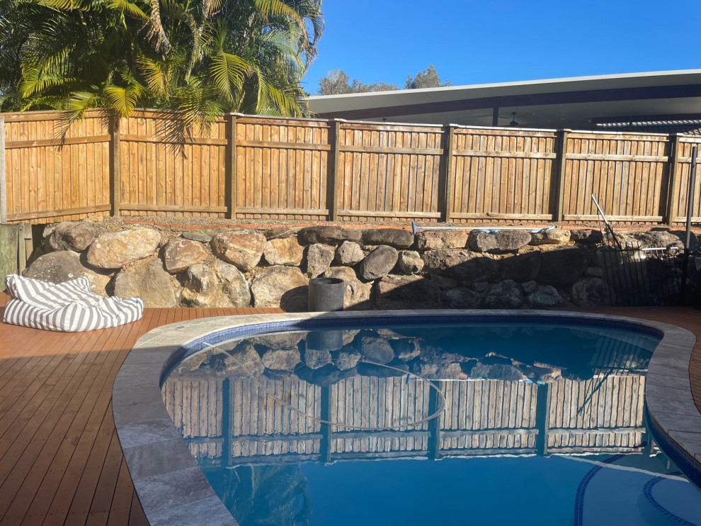 Planting ideas to hide rock wall | Houzz AU