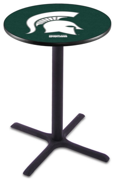Holland L211 Michigan State University 42x28" Pub Table - Black ...