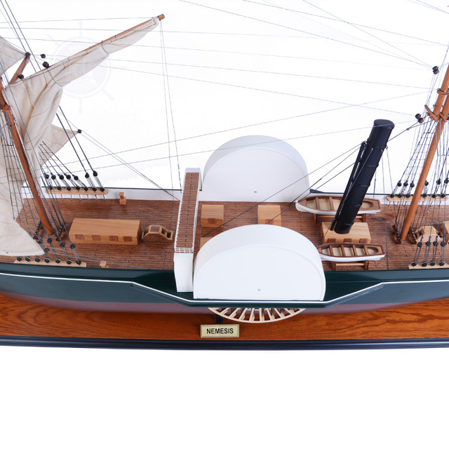 Nemesis Gunboat Museum-quality Fully Assembled Wooden Model Ship ...
