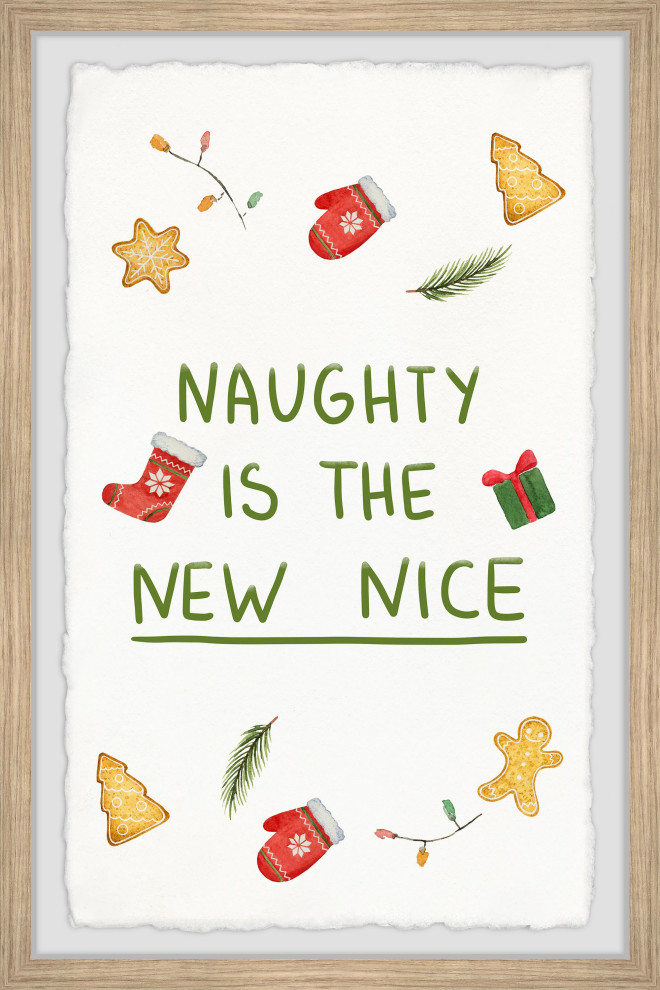 "Naughty but Nice" Framed Painting Print, 24x36 - Contemporary - Prints ...