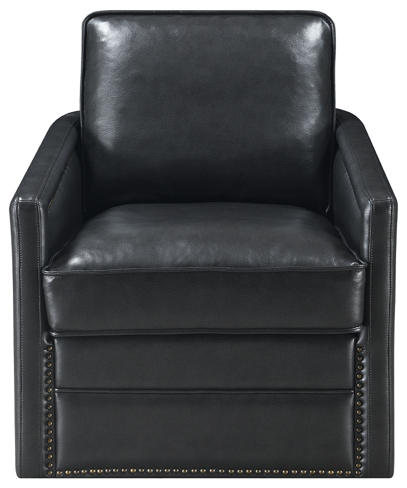 Acme Rocha Accent Chair With Swivel - Transitional - Armchairs And ...