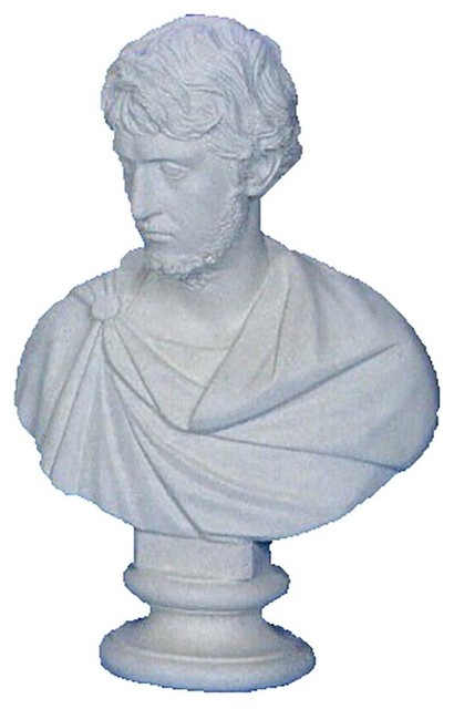 Lucio Elio, Busts Greek & Roman - Traditional - Garden Statues And Yard ...